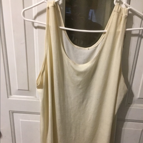 Tops | Cream Colored Tank | Poshmark